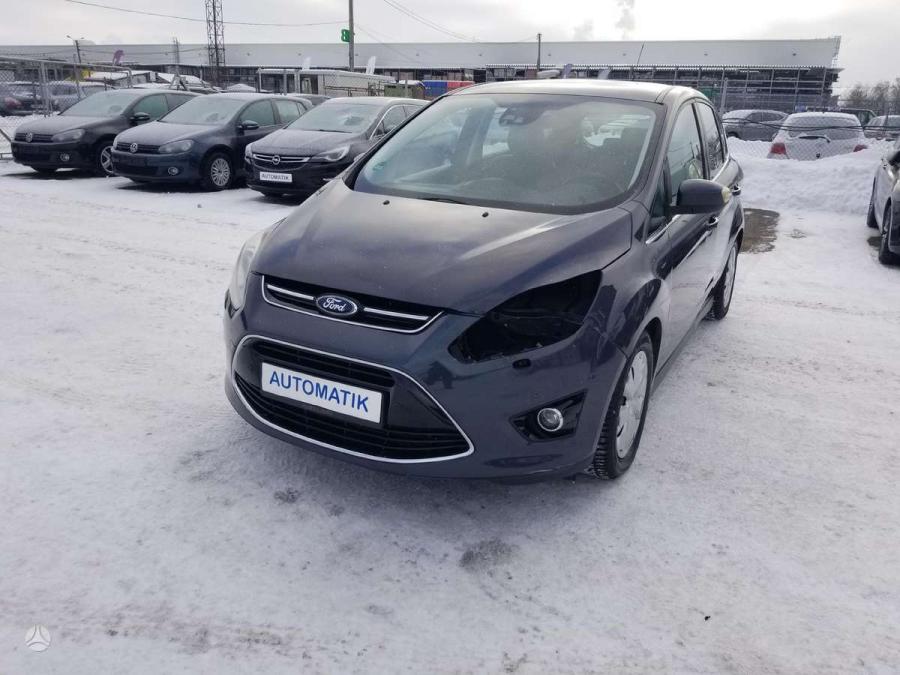 Pelēks Ford C-Max 2014 Kauņa, ar dzinēja tilpumu 2.00 L un nobraukumu 157 tūkst. km par 3850 €, foto 1 vietnē AUTOMOTO.COM.LV