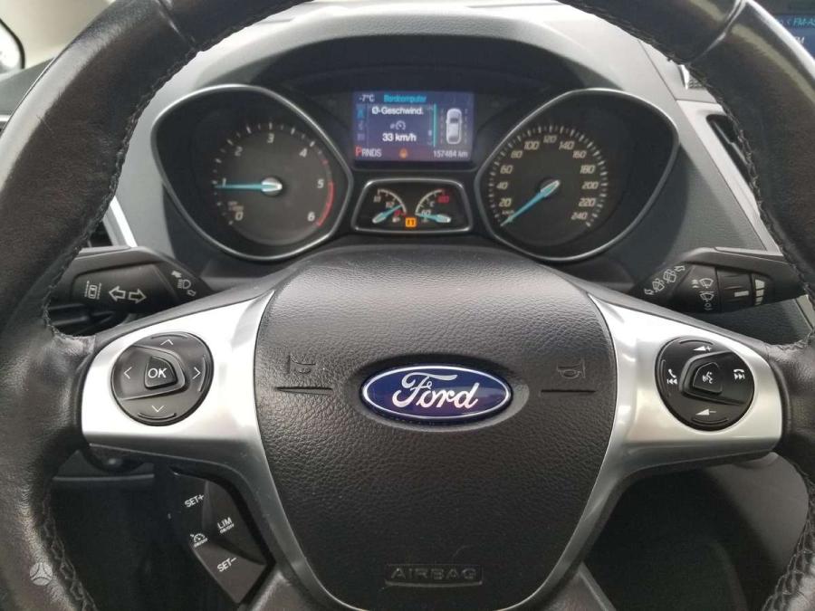 Pelēks Ford C-Max 2014 Kauņa, ar dzinēja tilpumu 2.00 L un nobraukumu 157 tūkst. km par 3850 €, foto 11 vietnē AUTOMOTO.COM.LV