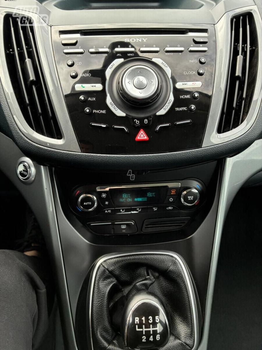 Pelēks Ford C-Max 2014 Šauļi, ar dzinēja tilpumu 2.00 L un nobraukumu 248 tūkst. km par 4450 €, foto 14 vietnē AUTOMOTO.COM.LV