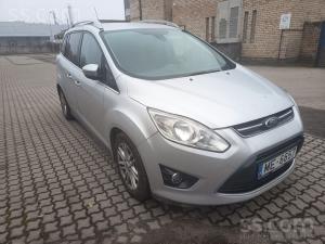 Grey Ford C-Max 2014 in Riga, with an engine capacity of 2.00 L and mileage of 163 thousand km for 4050 €, photo 4 on AUTOMOTO.COM.LV