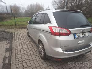 Grey Ford C-Max 2014 in Riga, with an engine capacity of 2.00 L and mileage of 163 thousand km for 4050 €, photo 6 on AUTOMOTO.COM.LV