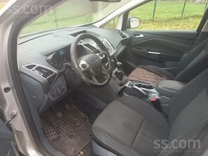 Grey Ford C-Max 2014 in Riga, with an engine capacity of 2.00 L and mileage of 163 thousand km for 4050 €, photo 7 on AUTOMOTO.COM.LV
