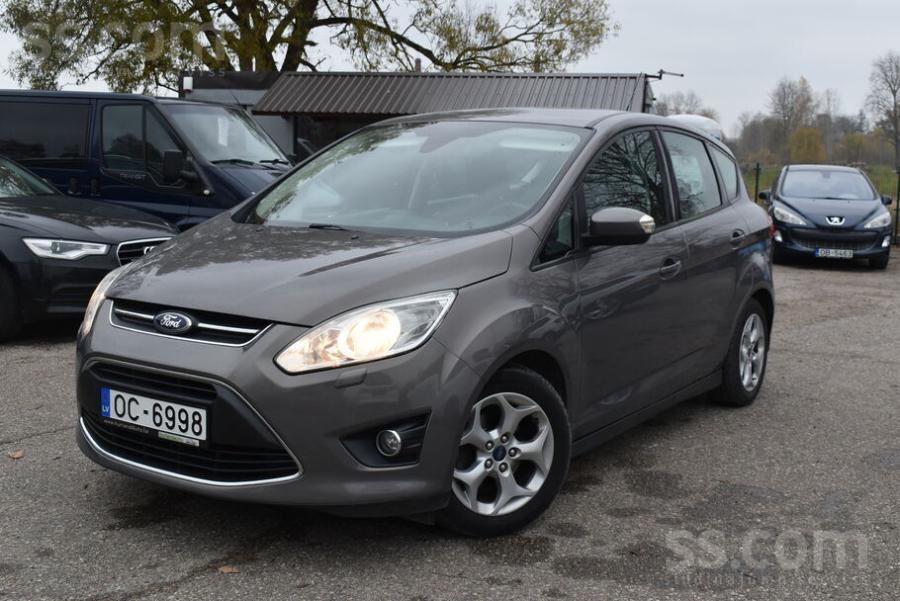 Pelēks Ford C-Max 2014 Kuldīga, ar dzinēja tilpumu 1.60 L un nobraukumu 0 tūkst. km par 5950 €, foto 1 vietnē AUTOMOTO.COM.LV