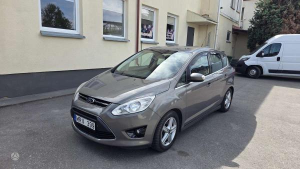 Pelēks Ford C-Max 2014 Alīta, ar dzinēja tilpumu 2.00 L un nobraukumu 195 tūkst. km par 4550 €, foto 2 vietnē AUTOMOTO.COM.LV