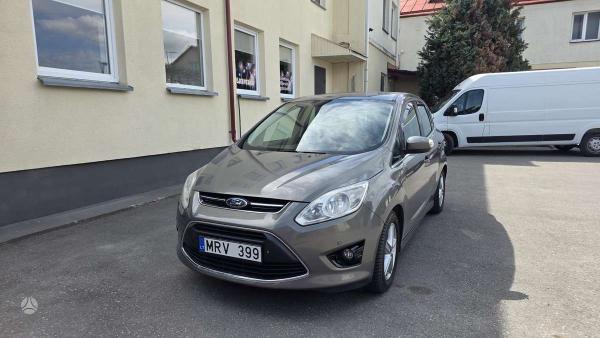 Pelēks Ford C-Max 2014 Alīta, ar dzinēja tilpumu 2.00 L un nobraukumu 195 tūkst. km par 4550 €, foto 3 vietnē AUTOMOTO.COM.LV