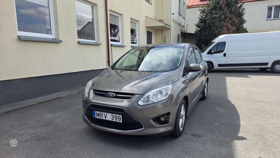 Grey Ford C-Max 2014 in Alytus, with an engine capacity of 2.00 L and mileage of 195 thousand km for 4550 €, photo 4 on AUTOMOTO.COM.LV