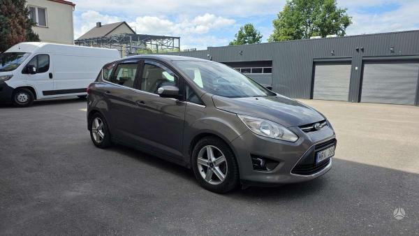 Pelēks Ford C-Max 2014 Alīta, ar dzinēja tilpumu 2.00 L un nobraukumu 195 tūkst. km par 4550 €, foto 5 vietnē AUTOMOTO.COM.LV