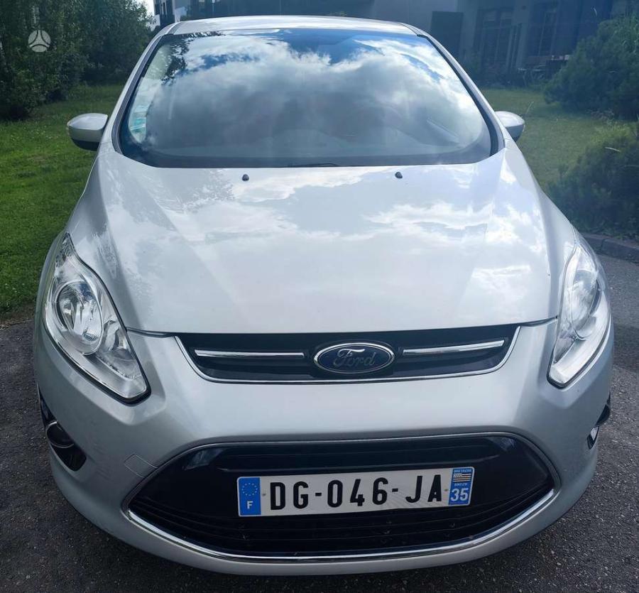 Grey Ford C-Max 2014 in Kaunas, with an engine capacity of 1.56 L and mileage of 250 thousand km for 3650 €, photo 3 on AUTOMOTO.COM.LV
