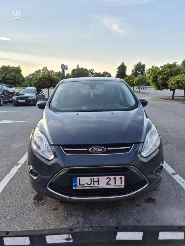 Pelēks Ford C-Max 2014 Panevēža, ar dzinēja tilpumu 1.00 L un nobraukumu 210 tūkst. km par 3000 €, foto 2 vietnē AUTOMOTO.COM.LV