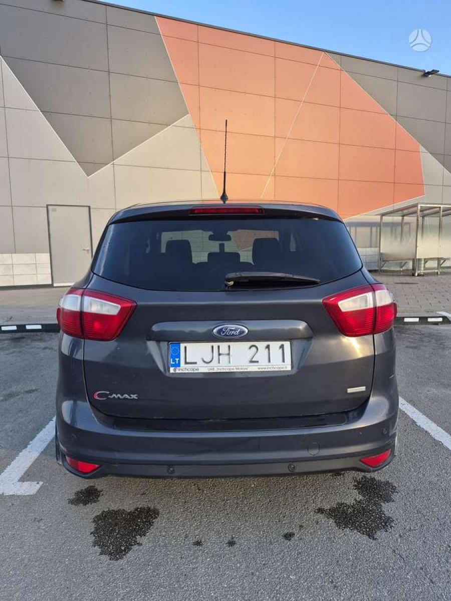 Grey Ford C-Max 2014 in Panevezys, with an engine capacity of 1.00 L and mileage of 210 thousand km for 3000 €, photo 5 on AUTOMOTO.COM.LV