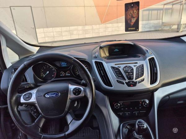 Pelēks Ford C-Max 2014 Panevēža, ar dzinēja tilpumu 1.00 L un nobraukumu 210 tūkst. km par 3000 €, foto 6 vietnē AUTOMOTO.COM.LV
