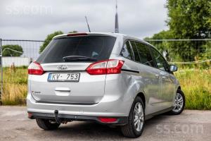 Pelēks Ford C-Max 2014 Rīga, ar dzinēja tilpumu 1.60 L un nobraukumu 358 tūkst. km par 5990 €, foto 8 vietnē AUTOMOTO.COM.LV