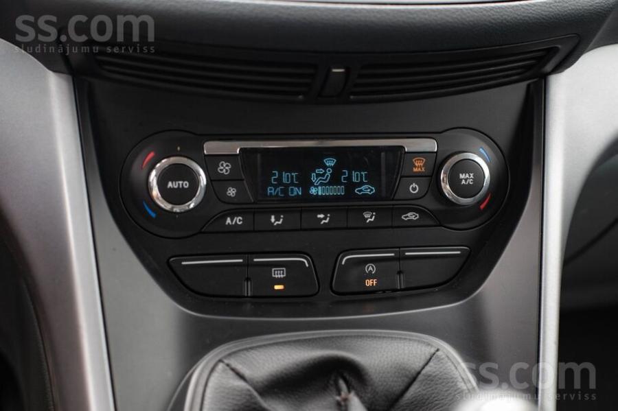 Pelēks Ford C-Max 2014 Rīga, ar dzinēja tilpumu 1.60 L un nobraukumu 358 tūkst. km par 5990 €, foto 24 vietnē AUTOMOTO.COM.LV
