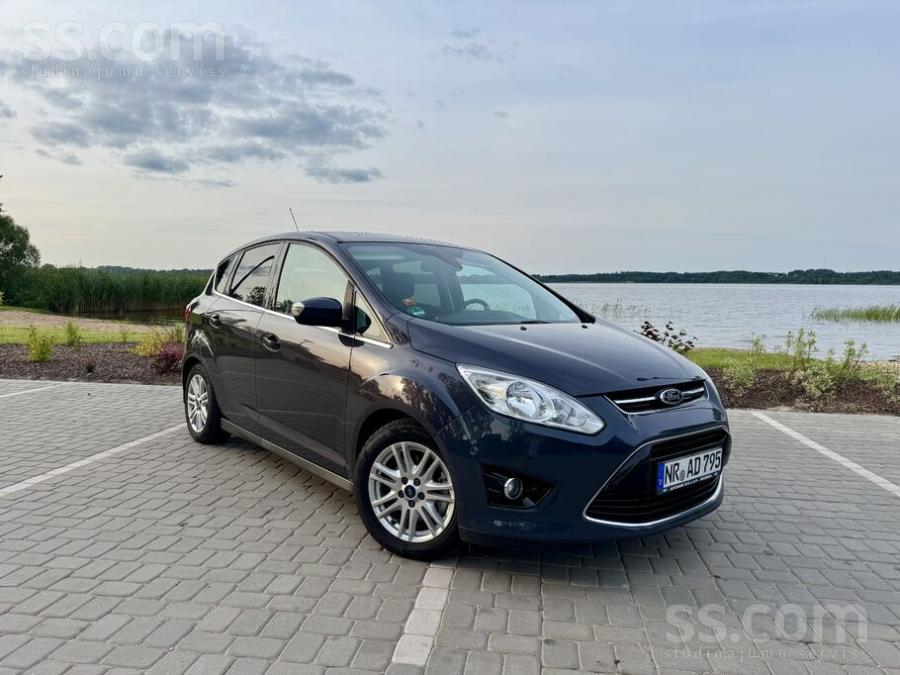 Pelēks Ford C-Max 2014 Rēzekne, ar dzinēja tilpumu 1.60 L un nobraukumu 266 tūkst. km par 6190 €, foto 1 vietnē AUTOMOTO.COM.LV