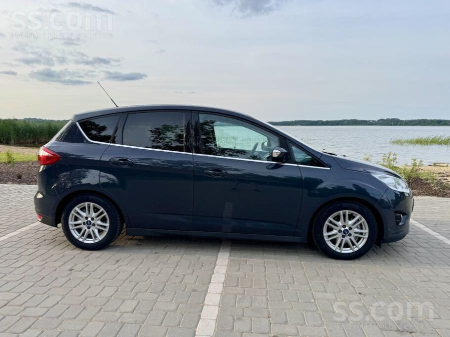 Pelēks Ford C-Max 2014 Rēzekne, ar dzinēja tilpumu 1.60 L un nobraukumu 266 tūkst. km par 6190 €, foto 5 vietnē AUTOMOTO.COM.LV