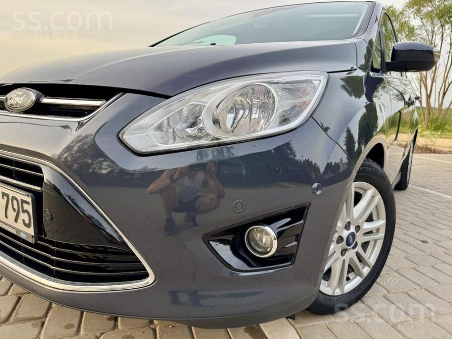 Pelēks Ford C-Max 2014 Rēzekne, ar dzinēja tilpumu 1.60 L un nobraukumu 266 tūkst. km par 6190 €, foto 15 vietnē AUTOMOTO.COM.LV