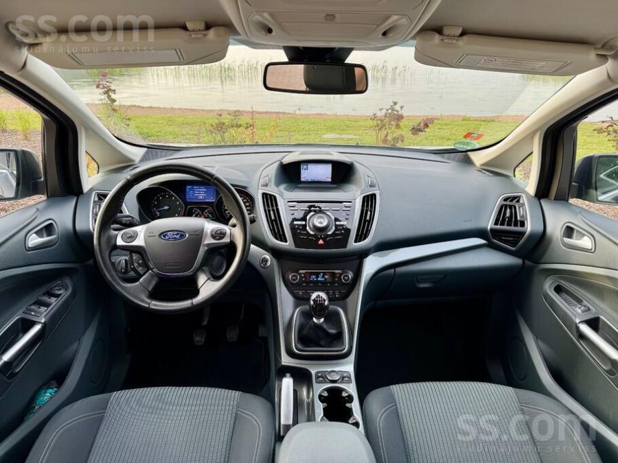 Pelēks Ford C-Max 2014 Rēzekne, ar dzinēja tilpumu 1.60 L un nobraukumu 266 tūkst. km par 6190 €, foto 18 vietnē AUTOMOTO.COM.LV