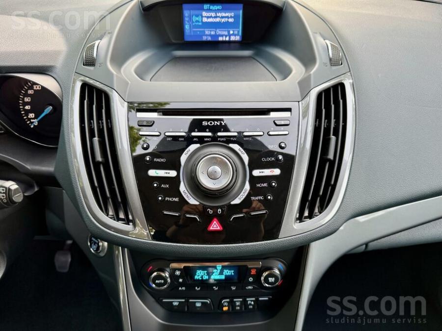 Pelēks Ford C-Max 2014 Rēzekne, ar dzinēja tilpumu 1.60 L un nobraukumu 266 tūkst. km par 6190 €, foto 21 vietnē AUTOMOTO.COM.LV