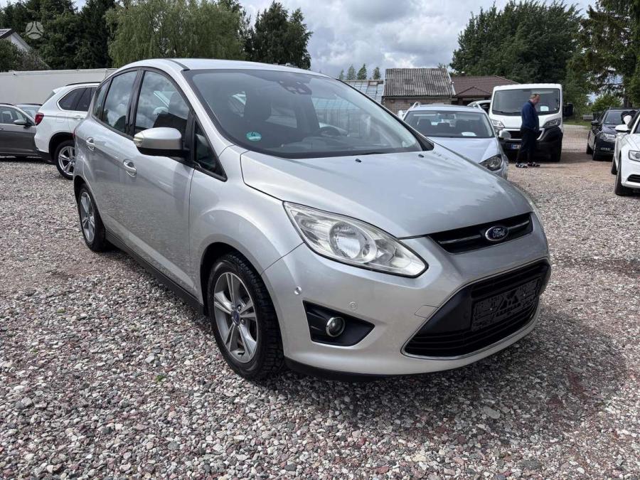 Grey Ford C-Max 2014 in Gargzdai, with an engine capacity of 2.00 L and mileage of 240 thousand km for 4999 €, photo 4 on AUTOMOTO.COM.LV