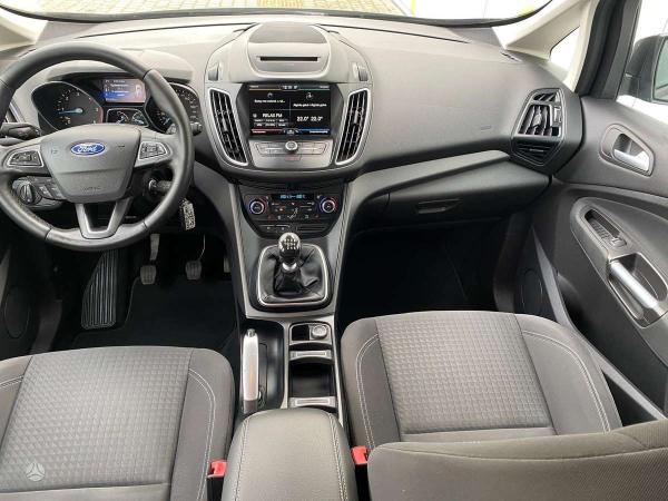 Grey Ford C-Max 2015 in Raseiniai, with an engine capacity of 1.50 L and mileage of 231 thousand km for 5900 €, photo 11 on AUTOMOTO.COM.LV