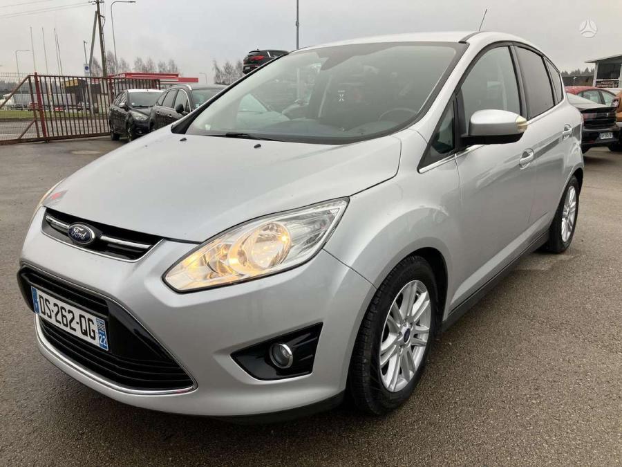 Grey Ford C-Max 2015 in Taurage, with an engine capacity of 1.00 L and mileage of 150 thousand km for 3700 €, photo 1 on AUTOMOTO.COM.LV