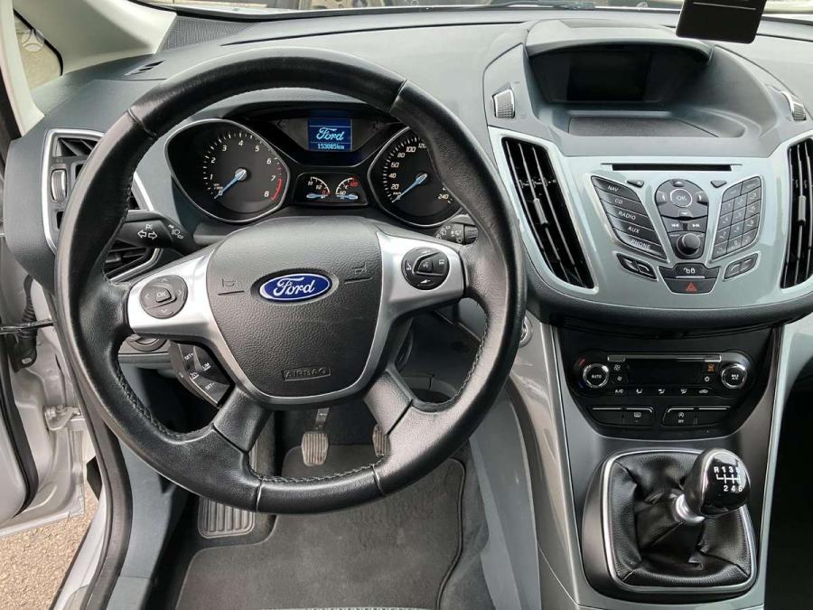 Grey Ford C-Max 2015 in Taurage, with an engine capacity of 1.00 L and mileage of 150 thousand km for 3700 €, photo 13 on AUTOMOTO.COM.LV