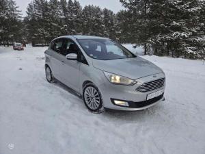 Grey Ford C-Max 2015 in Panevezys, with an engine capacity of 1.50 L and mileage of 220 thousand km for 5550 €, photo  on AUTOMOTO.COM.LV