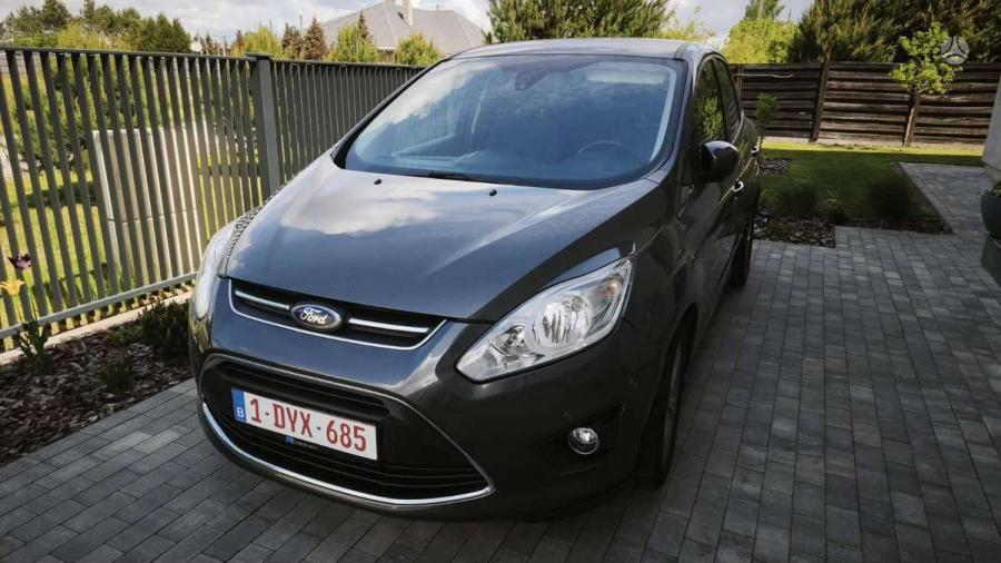 Pelēks Ford C-Max 2015 Šauļi, ar dzinēja tilpumu 1.00 L un nobraukumu 150 tūkst. km par 4490 €, foto 1 vietnē AUTOMOTO.COM.LV