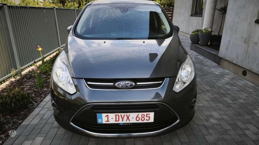 Pelēks Ford C-Max 2015 Šauļi, ar dzinēja tilpumu 1.00 L un nobraukumu 150 tūkst. km par 4490 €, foto 4 vietnē AUTOMOTO.COM.LV