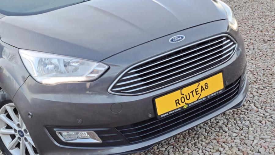 Grey Ford C-Max 2015 in Riga, with an engine capacity of 1.50 L and mileage of 253 thousand km for 6990 €, photo 10 on AUTOMOTO.COM.LV