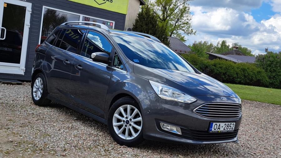 Grey Ford C-Max 2015 in Riga, with an engine capacity of 1.50 L and mileage of 253 thousand km for 6990 €, photo 65 on AUTOMOTO.COM.LV