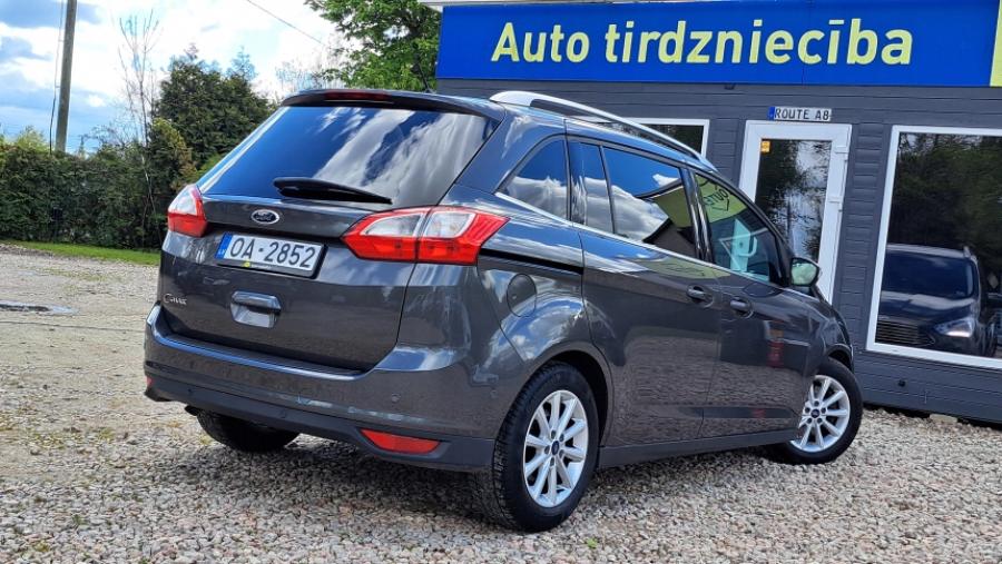 Grey Ford C-Max 2015 in Riga, with an engine capacity of 1.50 L and mileage of 253 thousand km for 6990 €, photo 69 on AUTOMOTO.COM.LV