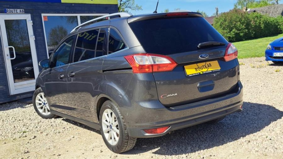 Grey Ford C-Max 2015 in Riga, with an engine capacity of 1.50 L and mileage of 253 thousand km for 6990 €, photo 71 on AUTOMOTO.COM.LV