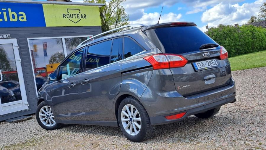 Grey Ford C-Max 2015 in Riga, with an engine capacity of 1.50 L and mileage of 253 thousand km for 6990 €, photo 73 on AUTOMOTO.COM.LV