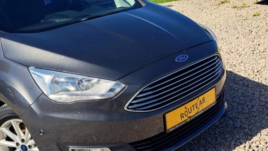 Grey Ford C-Max 2015 in Riga, with an engine capacity of 1.50 L and mileage of 253 thousand km for 6990 €, photo 75 on AUTOMOTO.COM.LV