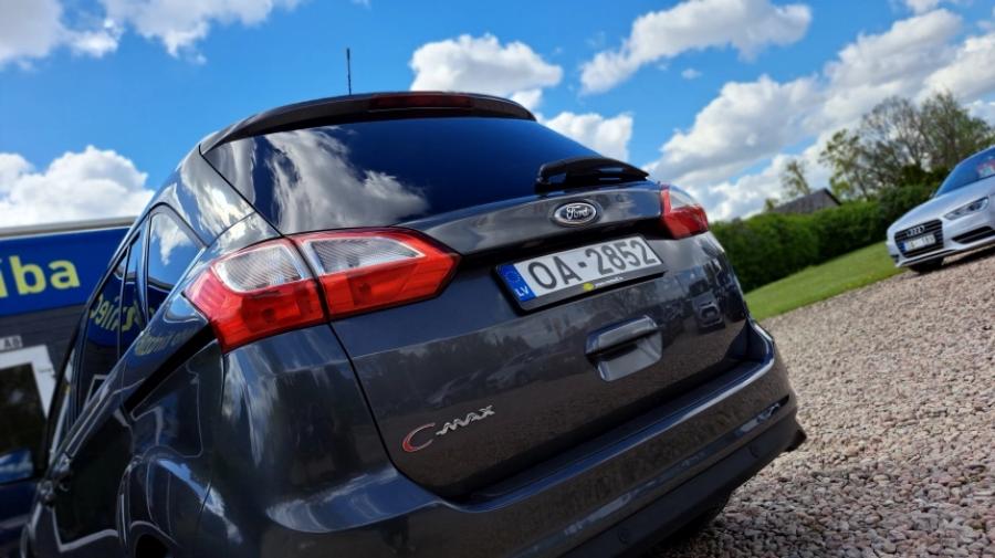 Grey Ford C-Max 2015 in Riga, with an engine capacity of 1.50 L and mileage of 253 thousand km for 6990 €, photo 81 on AUTOMOTO.COM.LV