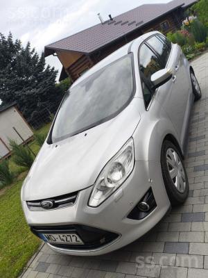 Pelēks Ford C-Max 2015 Rīga, ar dzinēja tilpumu 1.60 L un nobraukumu 244 tūkst. km par 4700 €, foto  vietnē AUTOMOTO.COM.LV