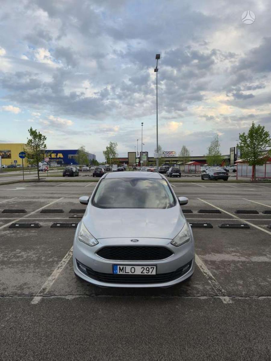 Pelēks Ford C-Max 2015 Viļņa, ar dzinēja tilpumu 2.00 L un nobraukumu 271 tūkst. km par 5500 €, foto 5 vietnē AUTOMOTO.COM.LV