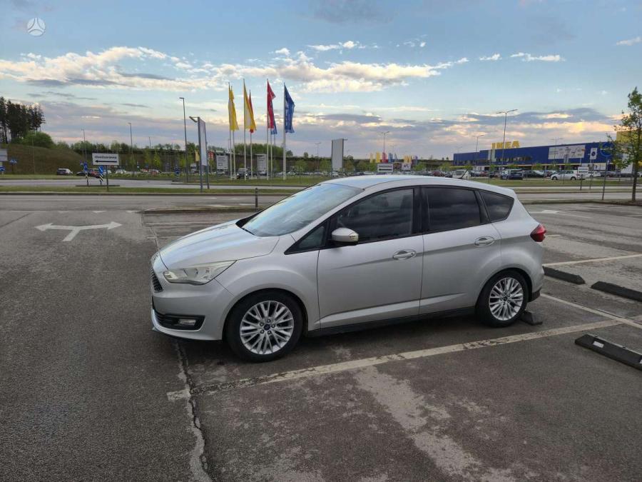 Pelēks Ford C-Max 2015 Viļņa, ar dzinēja tilpumu 2.00 L un nobraukumu 271 tūkst. km par 5500 €, foto 8 vietnē AUTOMOTO.COM.LV