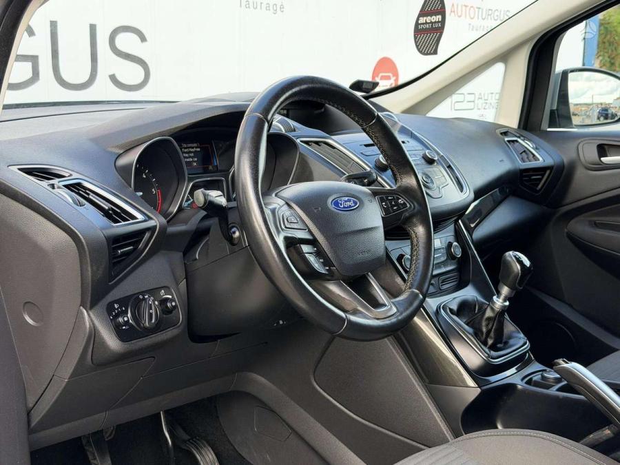 Grey Ford C-Max 2015 in Taurage, with an engine capacity of 1.50 L and mileage of 260 thousand km for 4700 €, photo 8 on AUTOMOTO.COM.LV