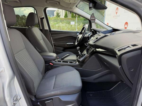 Pelēks Ford C-Max 2015 Tauragė, ar dzinēja tilpumu 1.50 L un nobraukumu 260 tūkst. km par 4700 €, foto 10 vietnē AUTOMOTO.COM.LV