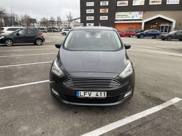 Pelēks Ford C-Max 2016 Viļņa, ar dzinēja tilpumu 2.00 L un nobraukumu 193 tūkst. km par 6000 €, foto 2 vietnē AUTOMOTO.COM.LV