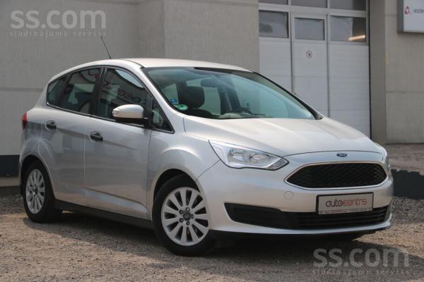 Grey Ford C-Max 2016 in Tukums, with an engine capacity of 1.00 L and mileage of 133 thousand km for 5493 €, photo 2 on AUTOMOTO.COM.LV