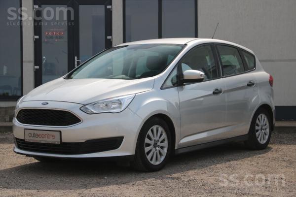 Grey Ford C-Max 2016 in Tukums, with an engine capacity of 1.00 L and mileage of 133 thousand km for 5493 €, photo 3 on AUTOMOTO.COM.LV