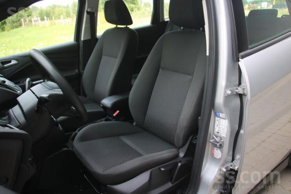 Grey Ford C-Max 2016 in Tukums, with an engine capacity of 1.00 L and mileage of 133 thousand km for 5493 €, photo 10 on AUTOMOTO.COM.LV