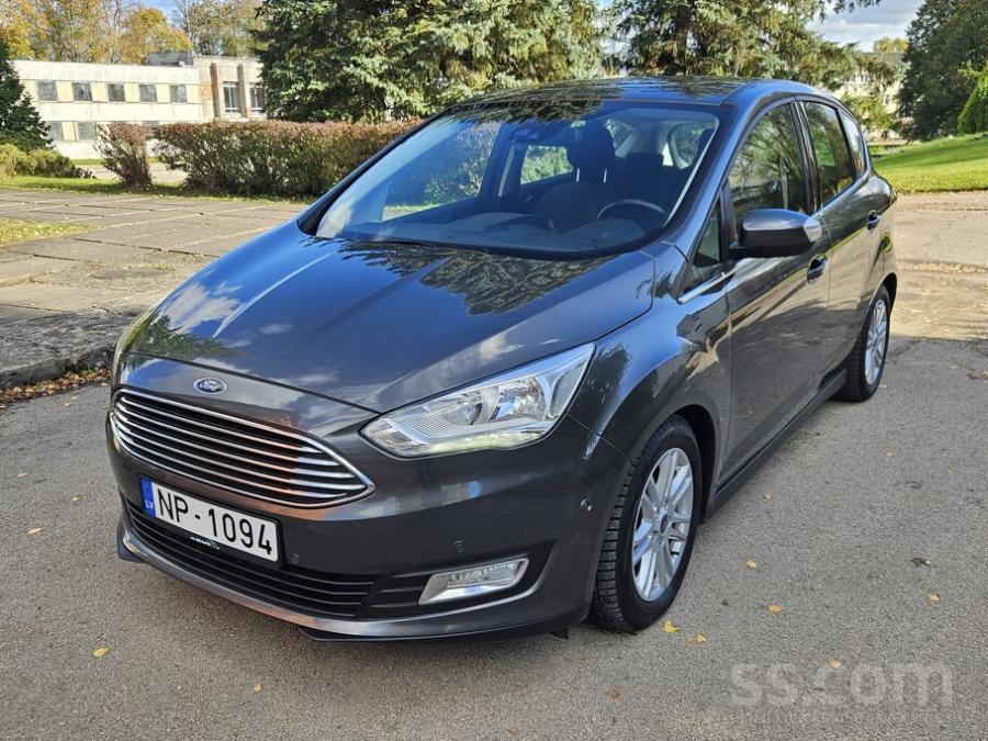 Grey Ford C-Max 2016 in Jekabpils, with an engine capacity of 2.00 L and mileage of 253 thousand km for 6790 €, photo 1 on AUTOMOTO.COM.LV