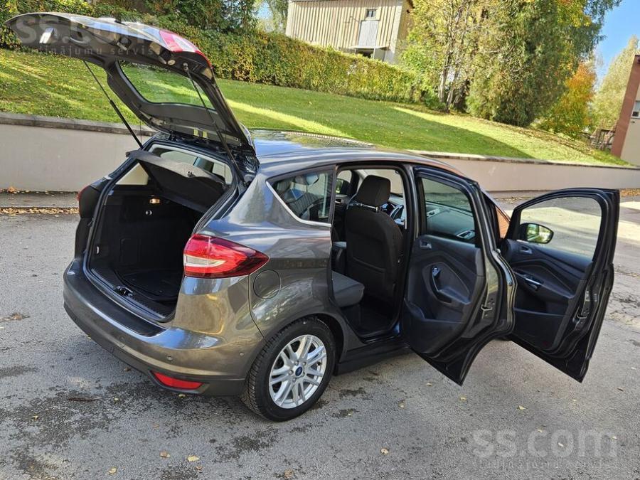 Grey Ford C-Max 2016 in Jekabpils, with an engine capacity of 2.00 L and mileage of 253 thousand km for 6790 €, photo 21 on AUTOMOTO.COM.LV
