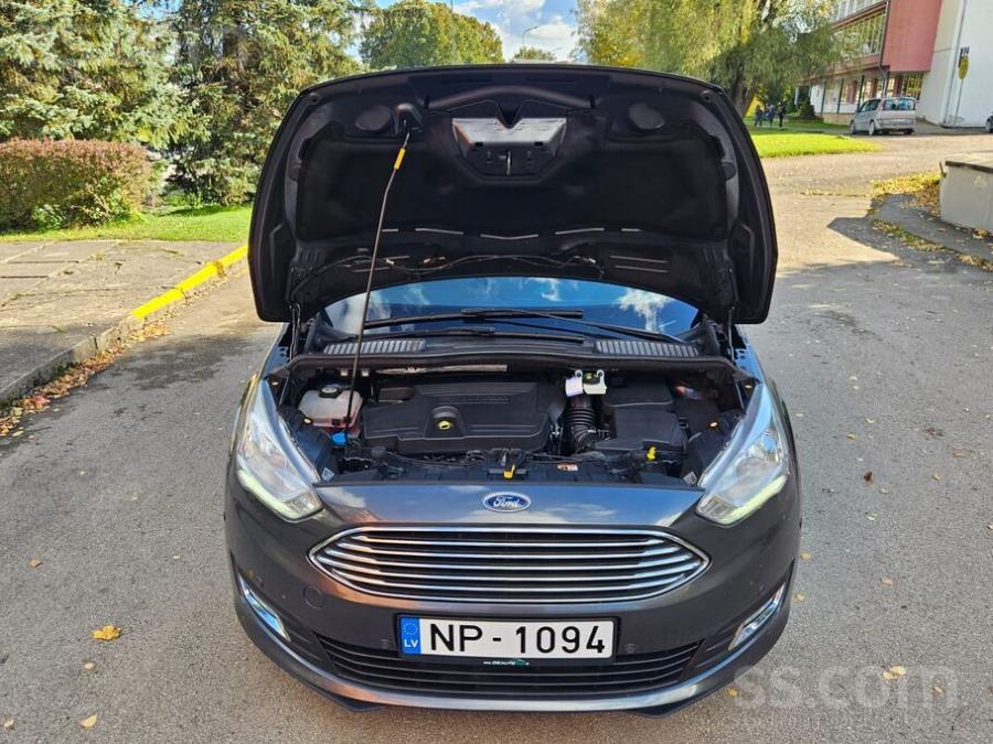 Grey Ford C-Max 2016 in Jekabpils, with an engine capacity of 2.00 L and mileage of 253 thousand km for 6790 €, photo 35 on AUTOMOTO.COM.LV