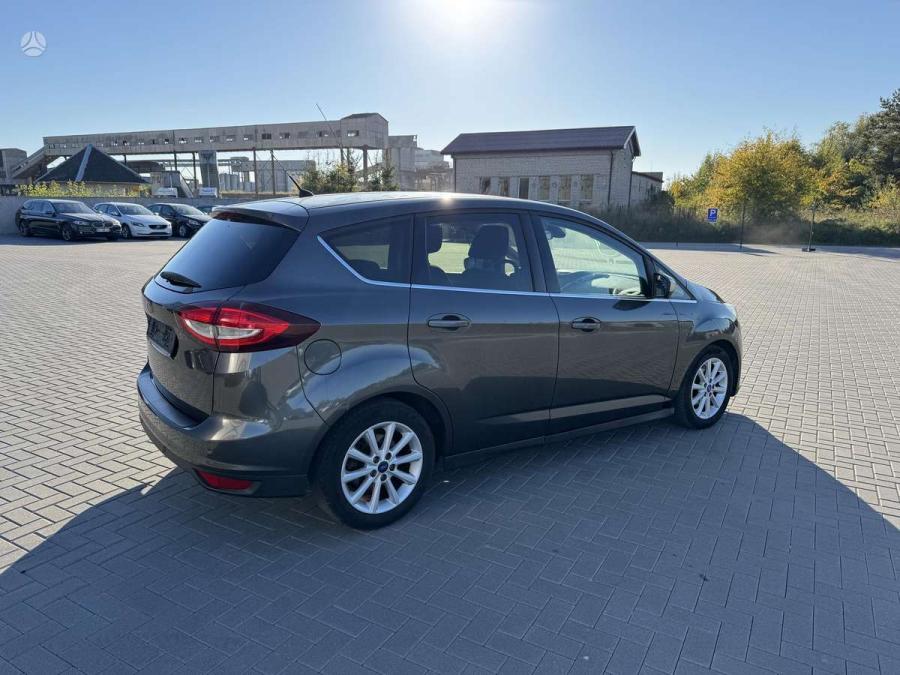 Grey Ford C-Max 2016 in Telschi, with an engine capacity of 1.50 L and mileage of 251 thousand km for 4500 €, photo 9 on AUTOMOTO.COM.LV
