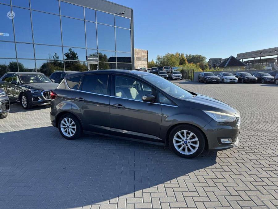 Grey Ford C-Max 2016 in Telschi, with an engine capacity of 1.50 L and mileage of 251 thousand km for 4500 €, photo 10 on AUTOMOTO.COM.LV